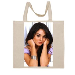 fc carino vanessa hudgens - a nice graphic cotton canvas tote bag fca #fcag296236