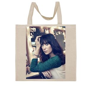 fc carino kristin wiig - a nice graphic cotton canvas tote bag fca #fcag641026