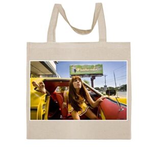 fc carino mary elizabeth winstead - a nice graphic cotton canvas tote bag fca #fcag237509