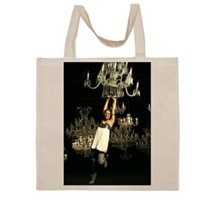 fc carino vanessa anne hudgens - a nice graphic cotton canvas tote bag fca #fcag412679