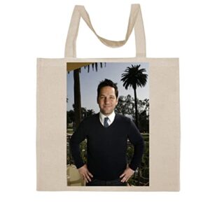 fc carino paul rudd - a nice graphic cotton canvas tote bag fca #fcag530245