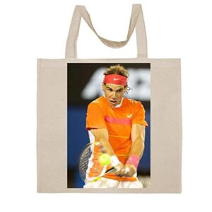 fc carino rafael nadal - a nice graphic cotton canvas tote bag fca #fcag321650