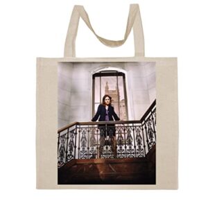 fc carino kim delaney - a nice graphic cotton canvas tote bag fca #fcag377126