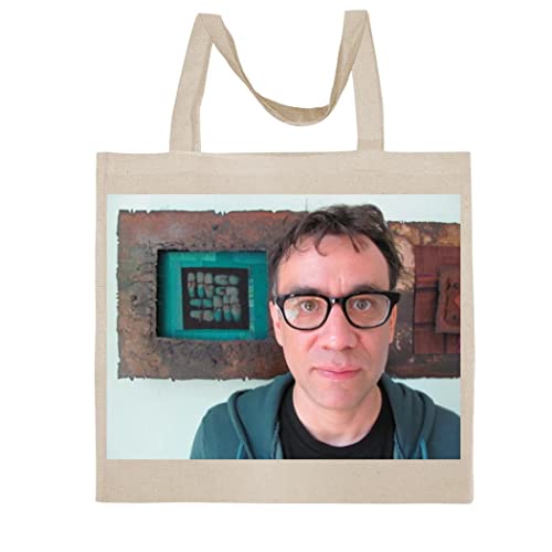 FC Carino Fred Armisen - A Nice Graphic Cotton Canvas Tote Bag FCA #FCAG764165