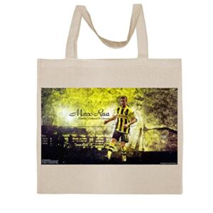 fc carino marco reus - a nice graphic cotton canvas tote bag fca #fcag699850