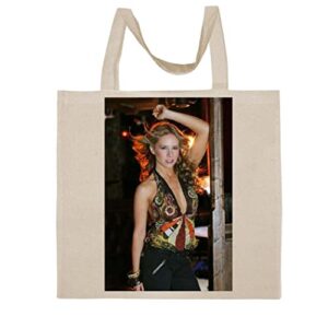 fc carino lucie silvas - a nice graphic cotton canvas tote bag fca #fcag366256