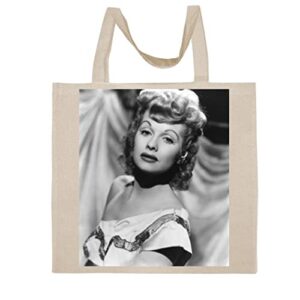 fc carino lucille ball - a nice graphic cotton canvas tote bag fca #fcag296724