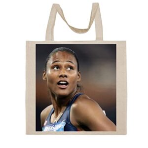 fc carino marion jones - a nice graphic cotton canvas tote bag fca #fcag102854