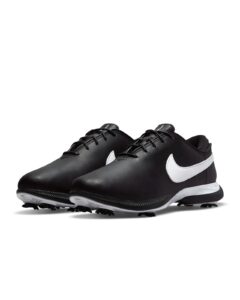 nike men's air zoom victory tour 2 golf shoe, black/white/black, 10.5