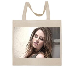 fc carino christa b allen - a nice graphic cotton canvas tote bag fca #fcag739587