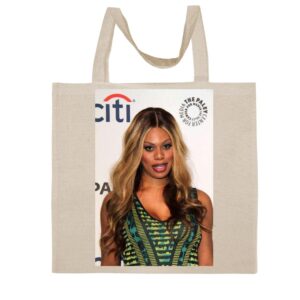 fc carino laverne cox - a nice graphic cotton canvas tote bag fca #fcag739658