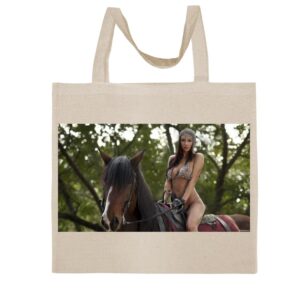 fc carino amy reid - a nice graphic cotton canvas tote bag fca #fcag332911