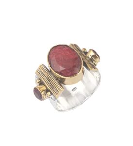 red ruby 925 sterling silver gemstone faceted elegant jewelry ring handmade jewelry designer ring jewelry (9)