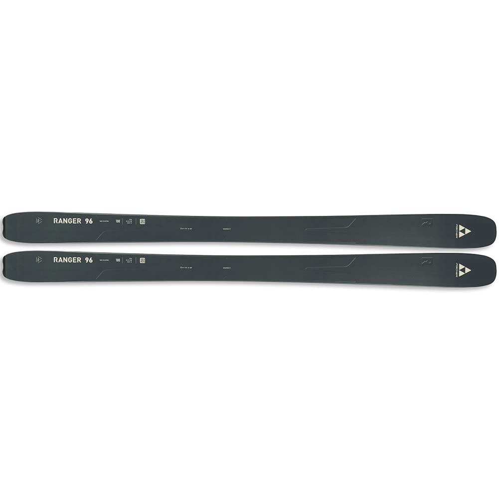 FISCHER Unisex Ranger 96 Stable Optimally Balanced Versatile Alpine Freeride All Mountain Snow Skis Without Bindings, Black, 180 cm