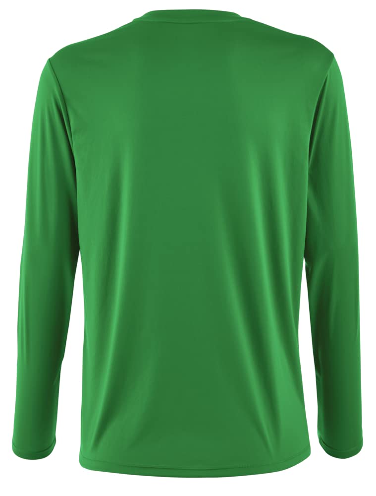 Mizuno Men's Standard NXT Long Sleeve Tee, Kelly Green, Medium