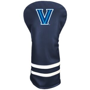 team golf ncaa villanova vintage driver headcover - printed team golf ncaa vintage driver golf club headcover, form fitting design, retro design with fleece lining for extra club protection