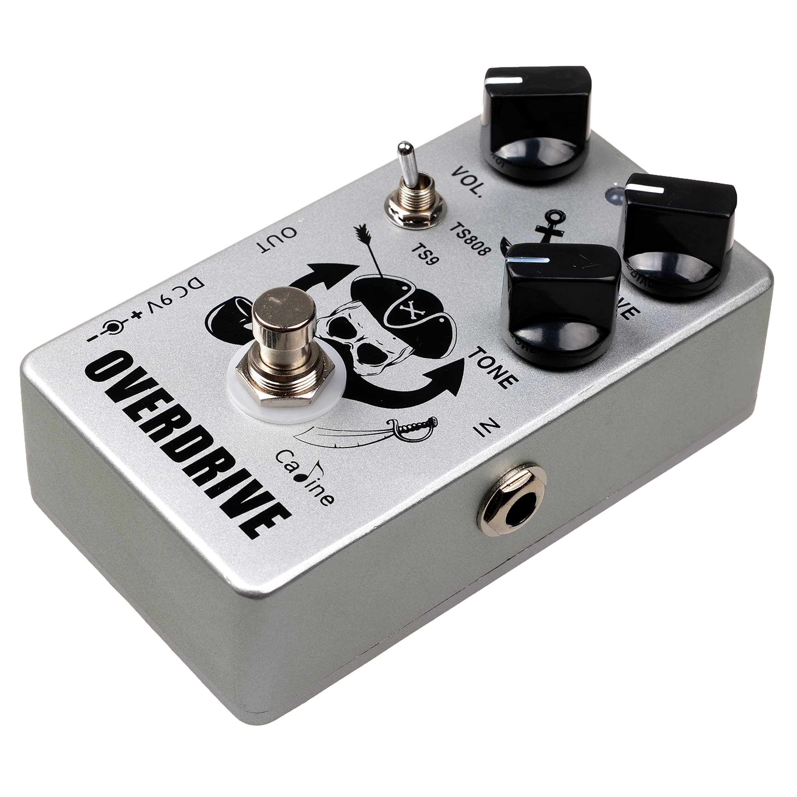 Caline Overdrive Guitar Effect Pedals TS808 or TS9 Switch Vintage Design All Metal True Bypass CP-76