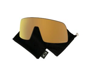 oakley original sutro oo9406 prizm 24k iridium replacement lenses for men for women + bundle microfiber cloth bag