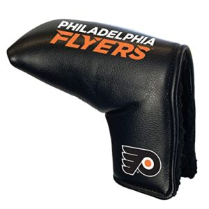 team golf nhl philadelphia flyers tour blade putter cover - printed team golf nhl tour blade putter cover, fits most blade putters, scotty cameron, taylormade, odyssey, titleist, ping, callaway