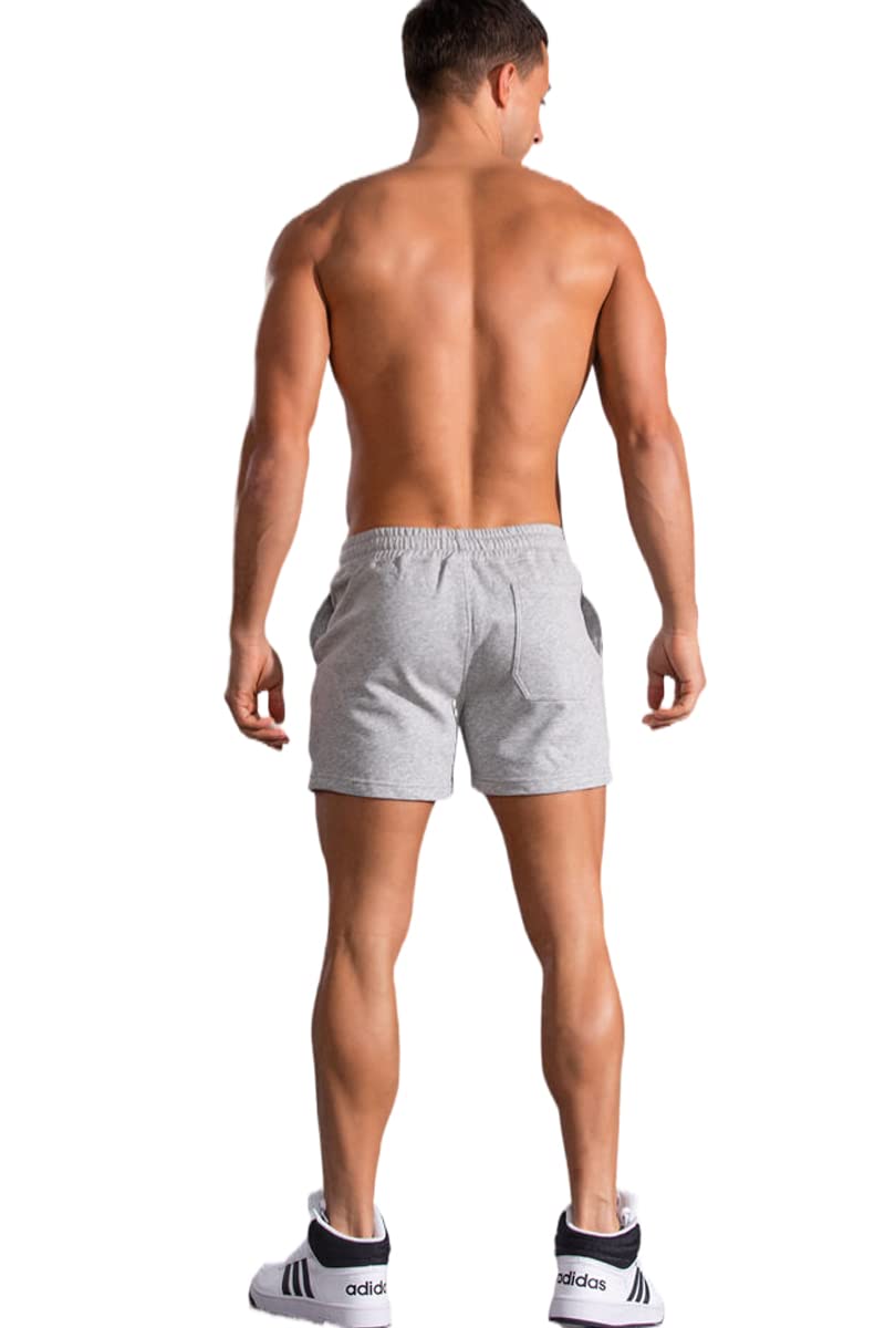 Men's 4" Extra Soft Gym Short Athletic Lounge Shorts