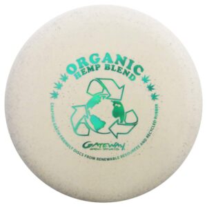 gateway disc sports organic hemp blend super stupid soft warlock putter golf disc [colors may vary] - 173-176g