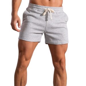 men's 4" extra soft gym short athletic lounge shorts