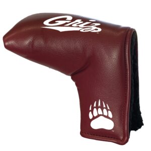 Team Golf NCAA Montana Tour Blade Putter Cover, Fits Most Blade Putters, Scotty Cameron, Taylormade, Odyssey, Titleist, Ping, Callaway