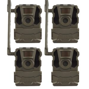 tactacam reveal xb cellular trail camera, no glow - verizon & at&t - qty 4