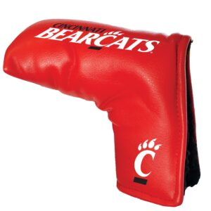 team golf ncaa cincinnati tour blade putter cover, fits most blade putters, scotty cameron, taylormade, odyssey, titleist, ping, callaway