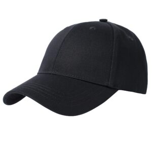 emf protection hat - blocking emf baseball cap with radiation shielding 100% pure silver lining - emf hat with 99.99% shielding efficiency to reduce 5g, 4g, wifi and all other rf exposure. black