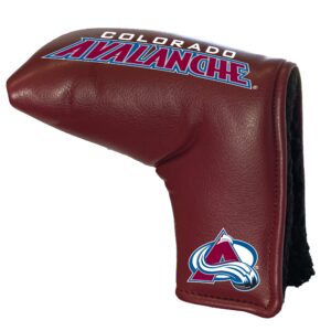 team golf nhl colorado avalanche tour blade putter cover - printed team golf nhl tour blade putter cover, fits most blade putters, scotty cameron, taylormade, odyssey, titleist, ping, callaway