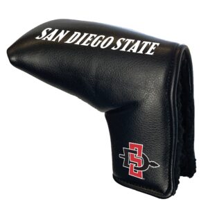 team golf ncaa san diego st tour blade putter cover, fits most blade putters, scotty cameron, taylormade, odyssey, titleist, ping, callaway