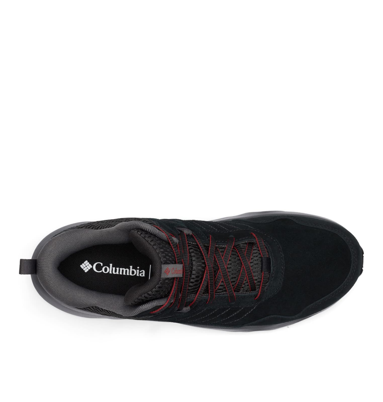 Columbia Men's Plateau Venture Mid, Black/Red Element, 11.5