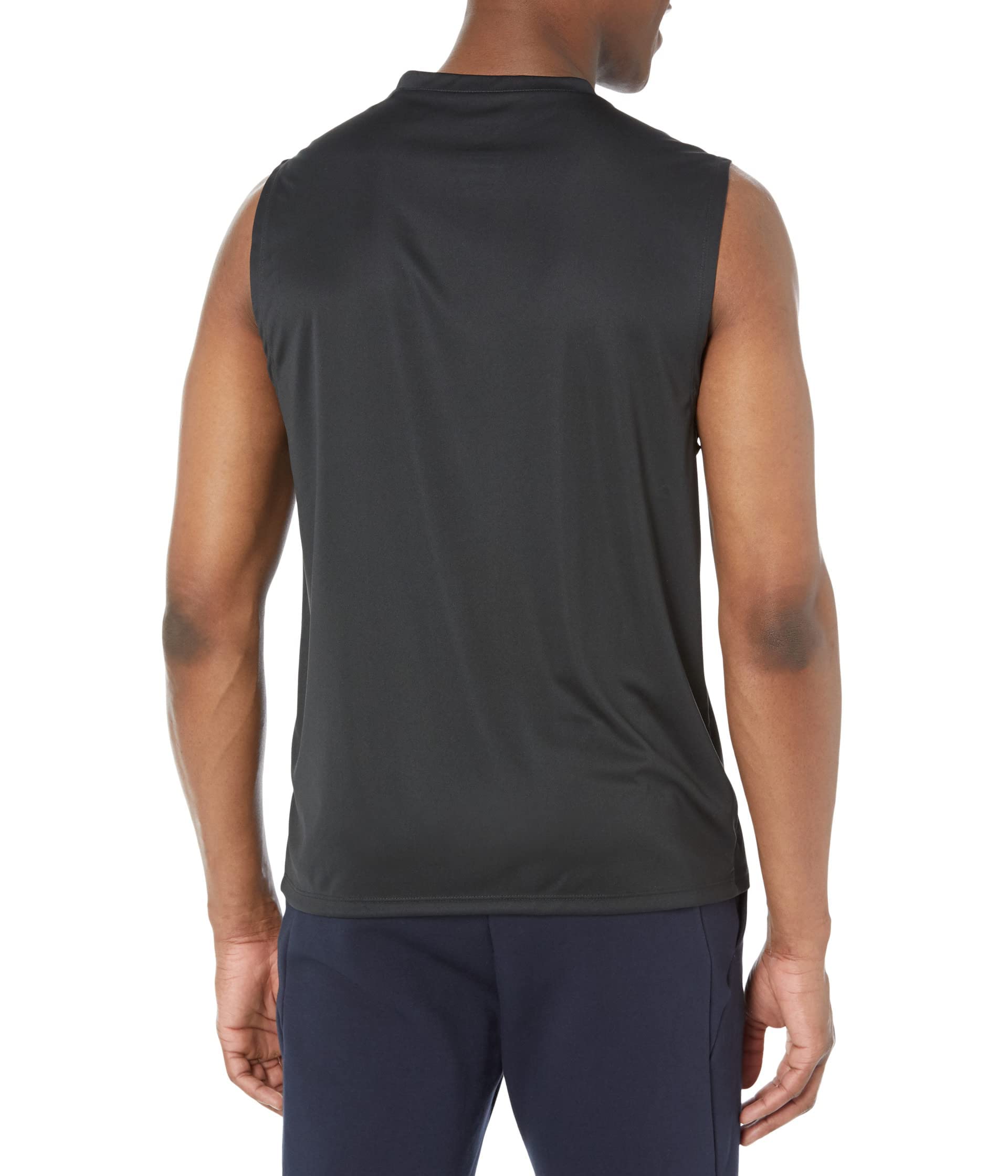 Reebok Men's Standard Workout Ready Sleeveless Tee, Night Black, X-Large