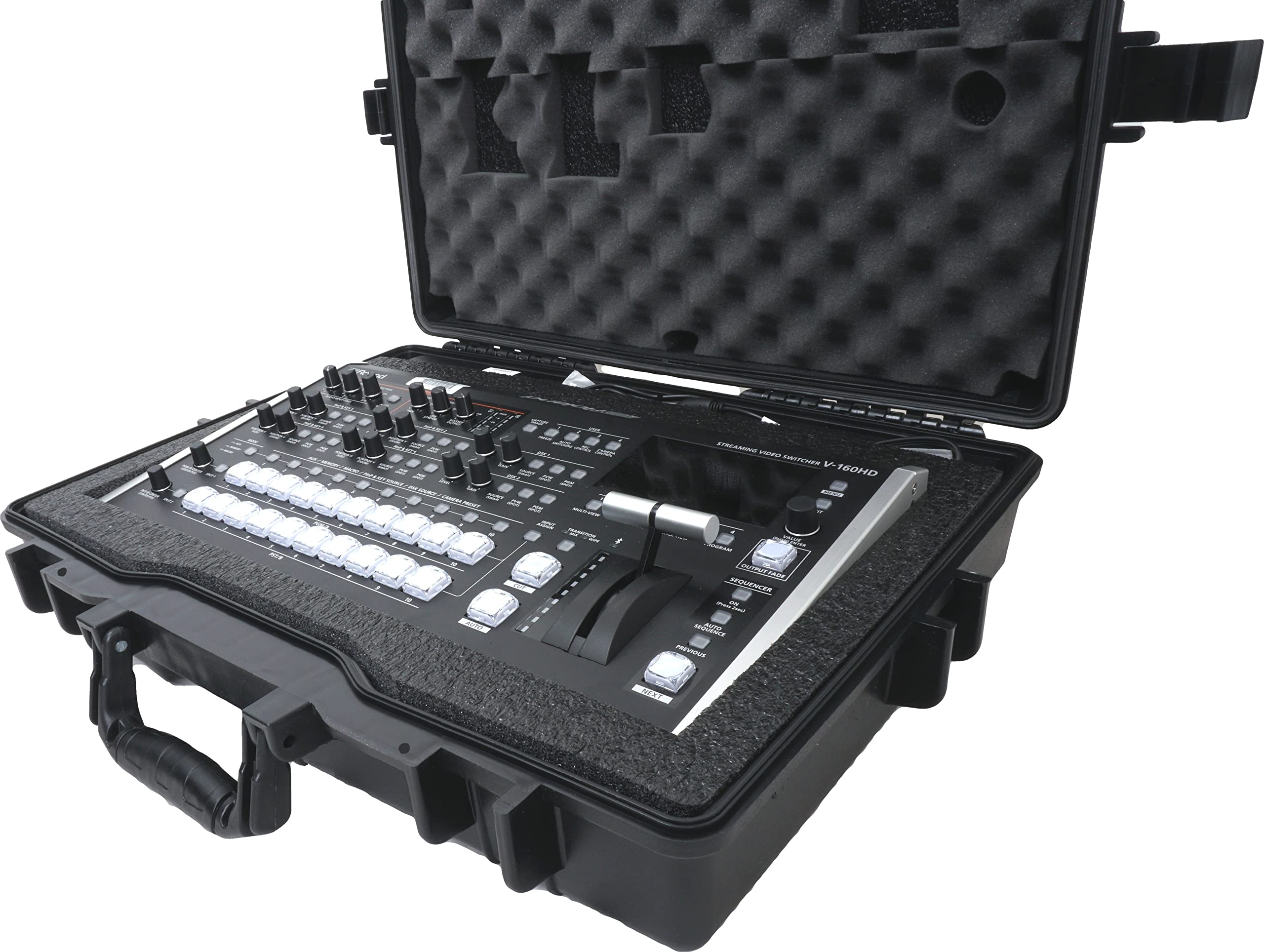 Case Club Case fits Roland V-160HD Mixer. Pre-Cut, Waterproof, Heavy Duty