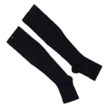 C2 techwear 2 Pairs Open Toe Zippered Compression Socks |Boost Circulation |Comfortable for Everyday Wear and Travel