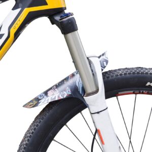 Pilipane Road Mountain Bike Bicycle Rear Wheel Tire Mudguards Mud Guard Accessory,Bike, Easy to Install for Outdoor Cycling, Bike, Road Mountain Bike Bicycle Rear Wheelbicycle Mudguard bicy