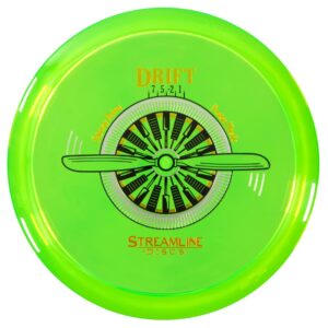 streamline discs proton drift disc golf fairway driver (170-175g / green)