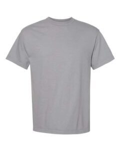 comfort colors men's adult short sleeve tee, style 1717 (large, steel grey)