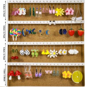 30 Pairs Weird Earrings Mushroom Fun Funny Kawaii Quirky Indie Crazy Novelty Cool Anime Aesthetic Earrings for Women Alt Jewelry Weirdcore Accessories Dangly Earrings Lot