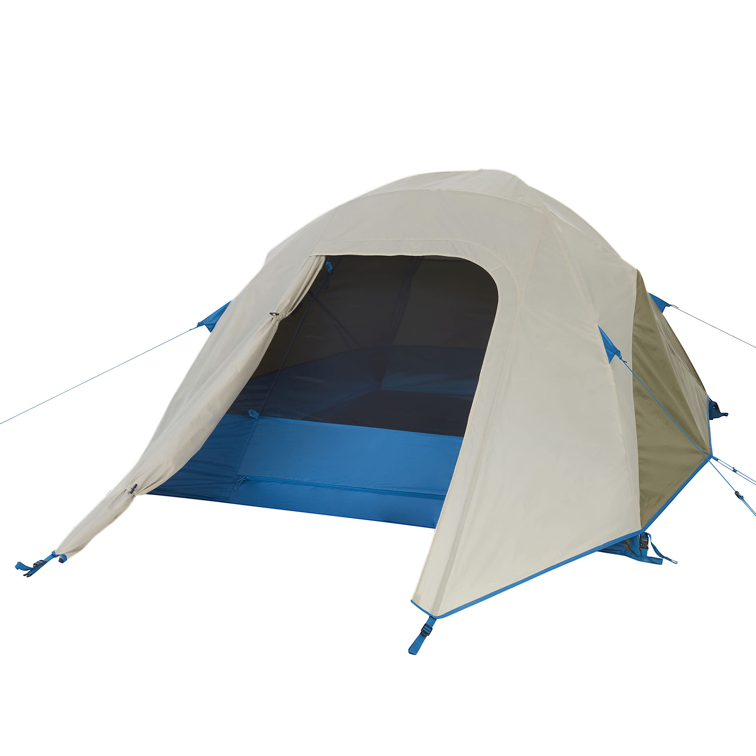 Kelty Tanglewood 2 or 3 Person Backpacking and Car Camping Tent – Sturdy Frame, Quick Corners for Easy Setup, Double Stake Vestibule, Clip-on Rainfly (3P)