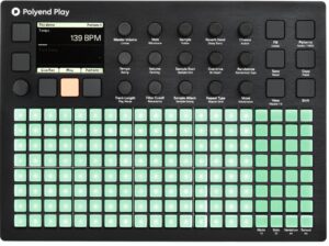 polyend play audio and midi sampler, sequencer, and groovebox