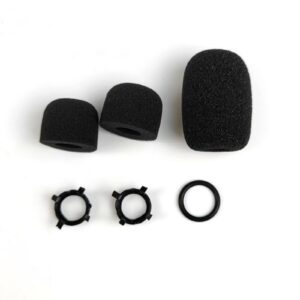 replacement foam windsock set for peltor comtac headsets