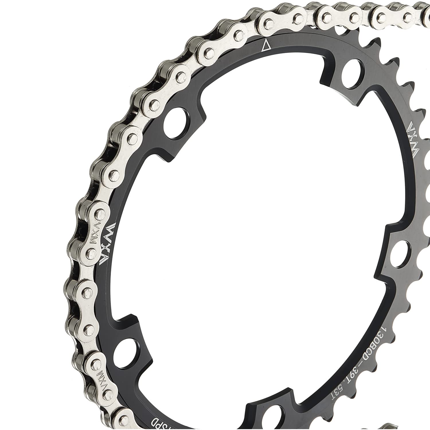 YBEKI 1-Speed Bike Chain, Single Speed Bicycle Chain 1/2x11/128 inch, 114 Links