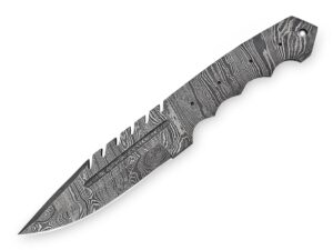 custom handmade damascus steel blank blade for knife making hb 12