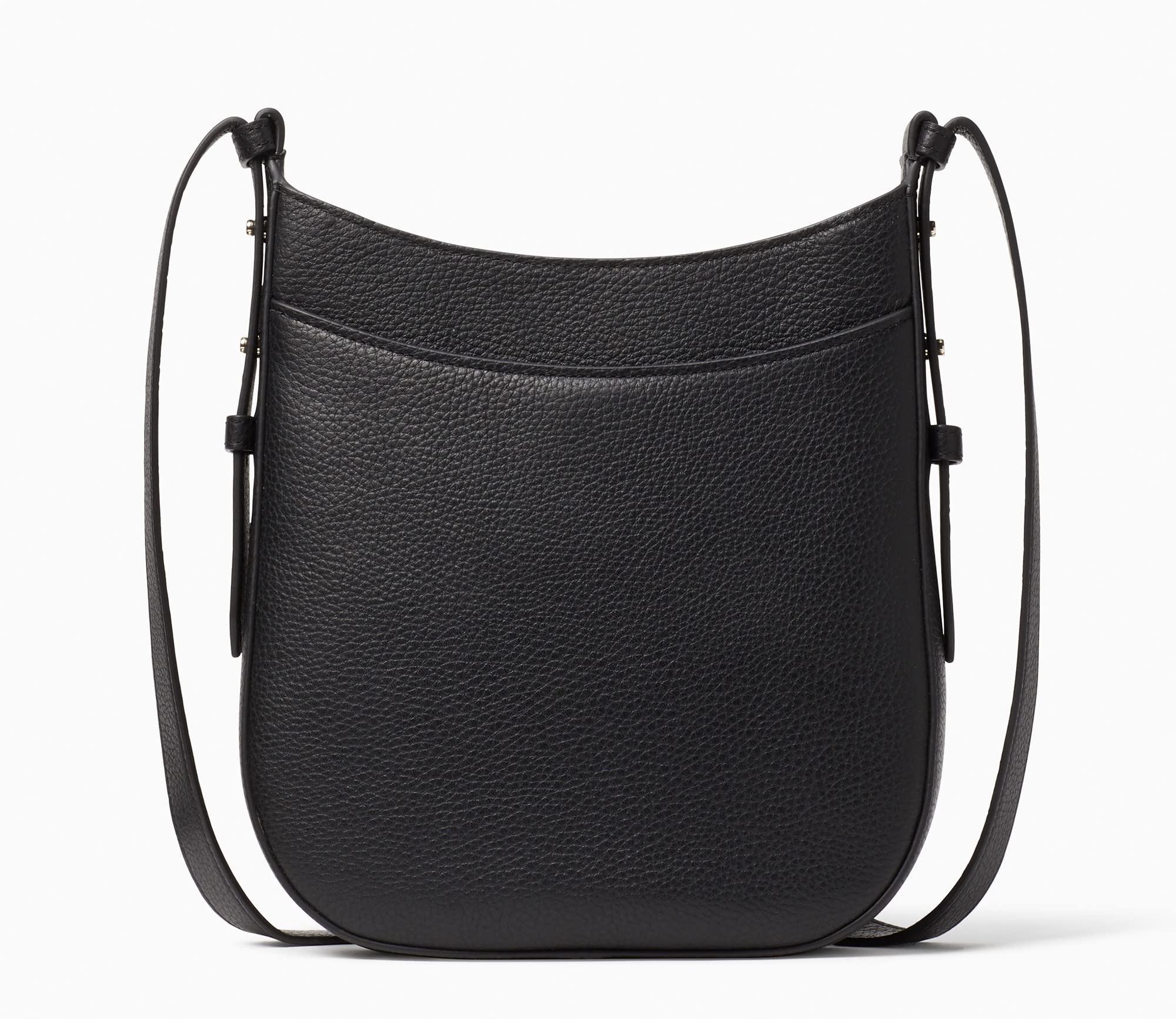 Kate Spade Leila Pebbled Leather Crossbody Purse (Black)