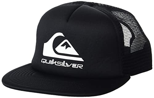 Quiksilver Men's Foamslayer Trucker Hat, Black, One Size