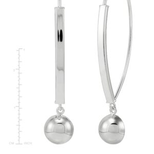 Silpada 'Pin Drop' Sterling Silver Dangle Earrings