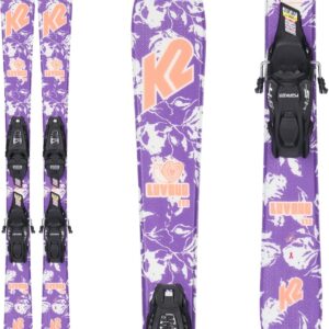 K2 Luv Bug Girls Skis 124 W/FDT Jr. 4.5 Bindings