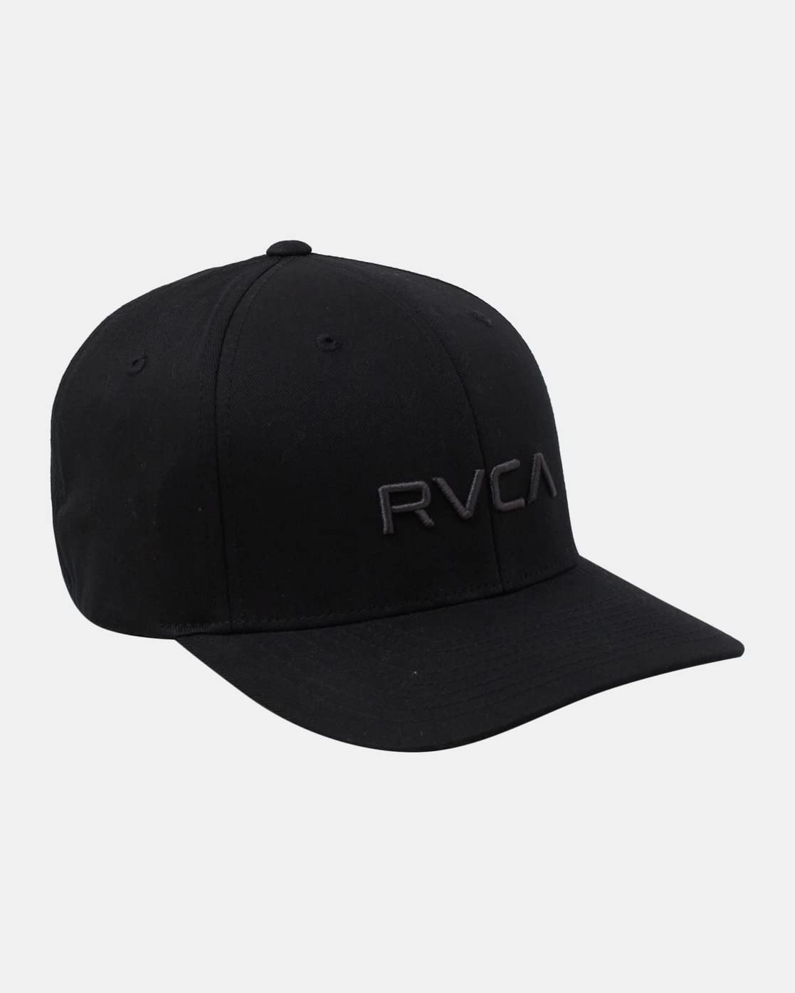 RVCA Men's Flex Fit, Black